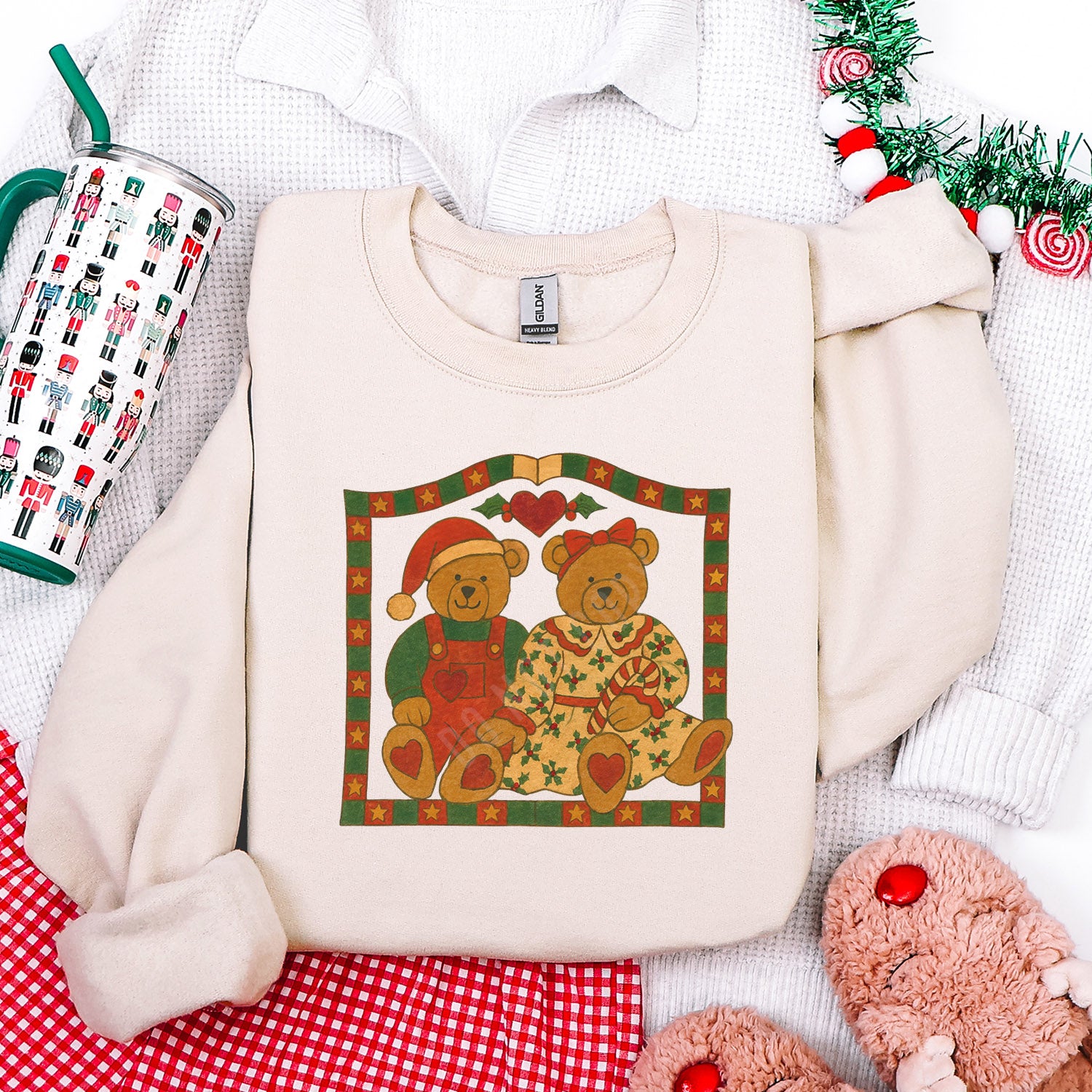 Vintage Christmas Bears | DTF Print - COOL PEEL | – PLK Transfers