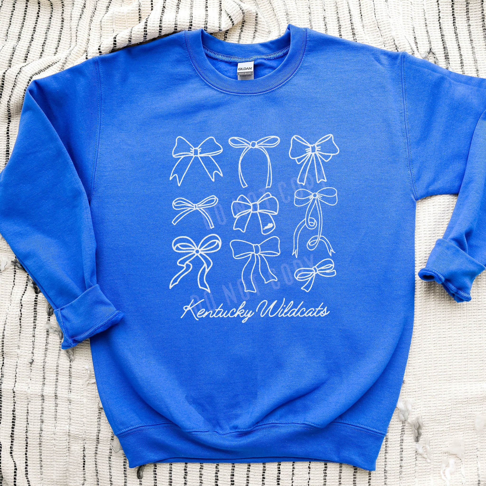 Kentucky Wildcats, Bows | Screen Print Transfer | - SINGLE COLOR – PLK ...