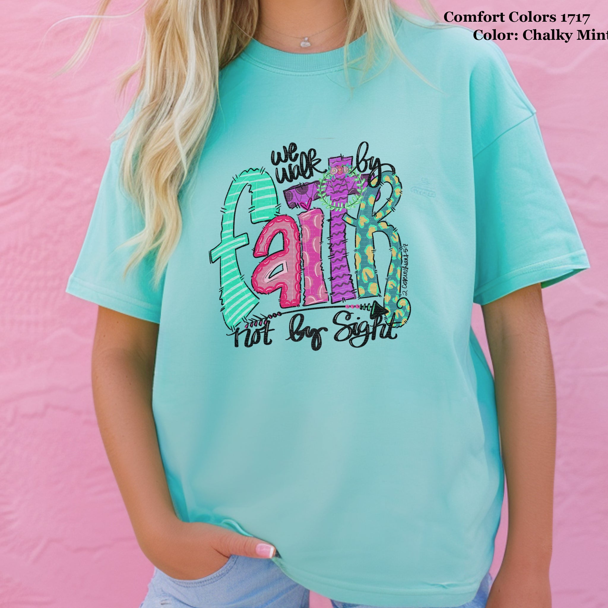 We Walk By Faith | DTF Print - COOL PEEL | – PLK Transfers